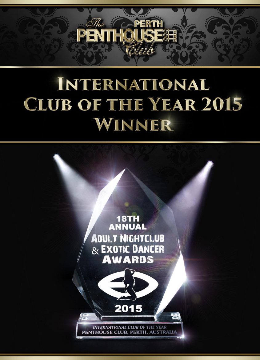 International club of the year Winners | Penthouse Club Perth